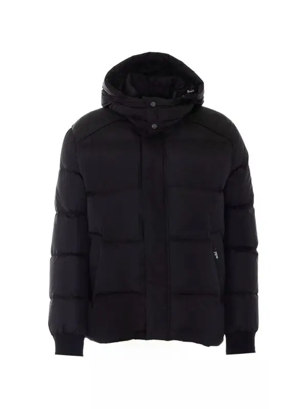 Add Quilted Hooded Jacket