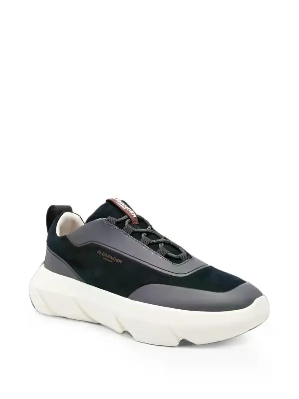 ALEXANDER SMITH Eclipse Logo-print Panelled Sneakers