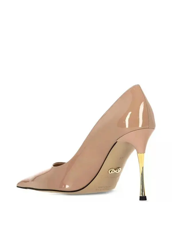 Mach & Mach Patent Leather Stiletto Pumps