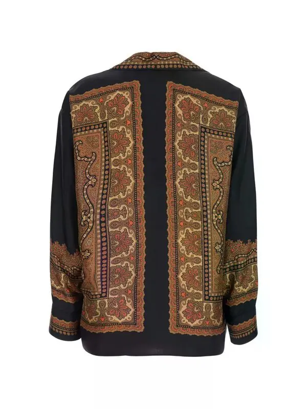 Momoni Eiki Paisley-print Silk Blouse