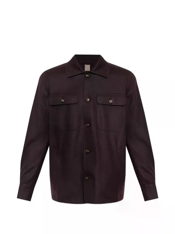 Eleventy Pocket-detail Shirt