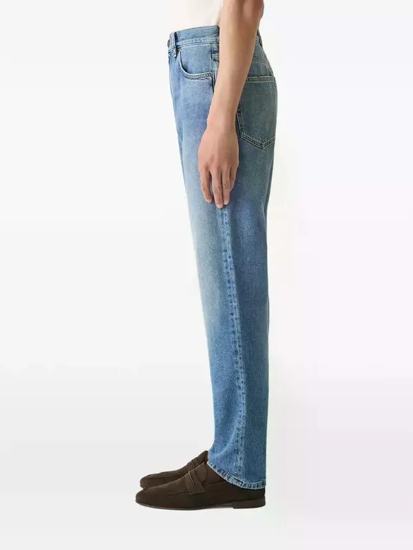 Zegna Cotton Roccia Jeans - Blue