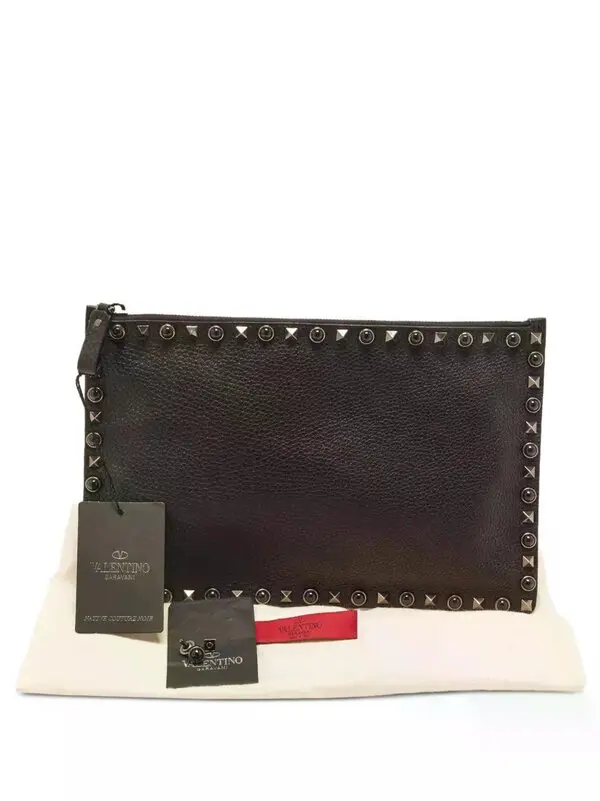 Valentino Garavani Rolling Rockstud Clutch Bag