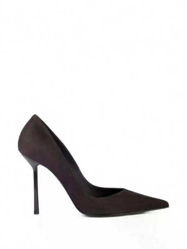 LE SILLA Vivienne Pointed-toe Suede Pumps