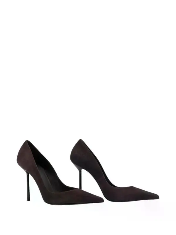 LE SILLA Vivienne Pointed-toe Suede Pumps