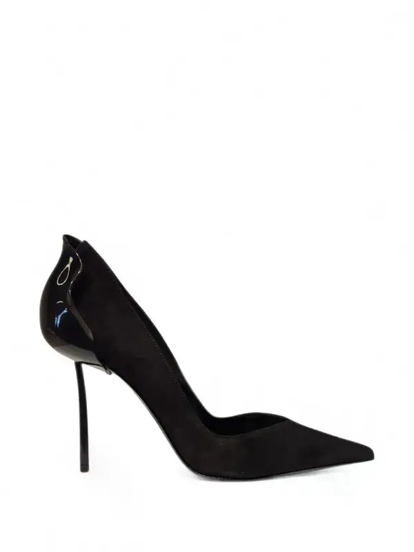 LE SILLA Petalo Pointed-toe Pumps - Black