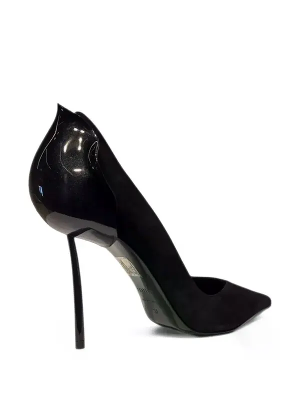 LE SILLA Petalo Pointed-toe Pumps - Black