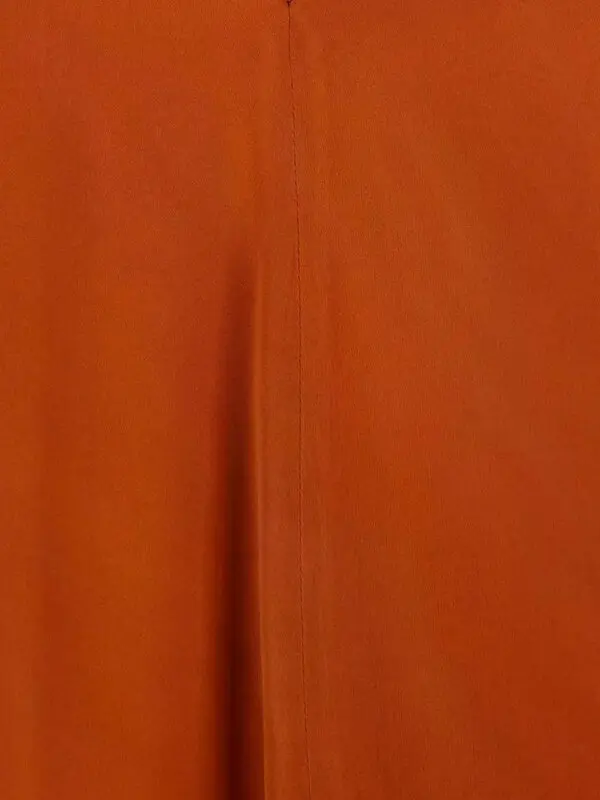 JUCCA V-neck Long-sleeve Silk Blouse