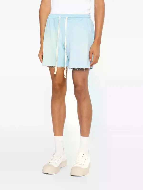 MOOJI MOOJI Drawstring Frayed Shorts