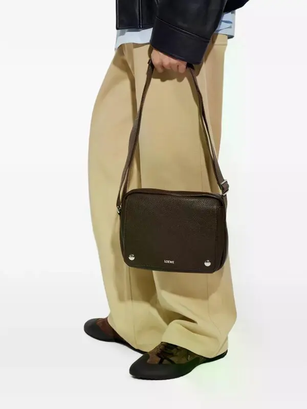 Loewe Medium Pebble Leather Messenger Bag