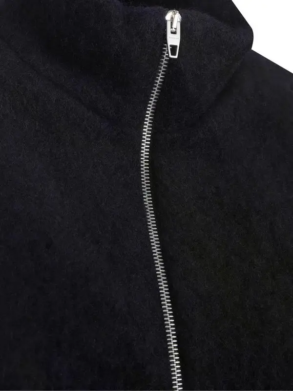 JIL SANDER High-neck Zip-up Sweater
