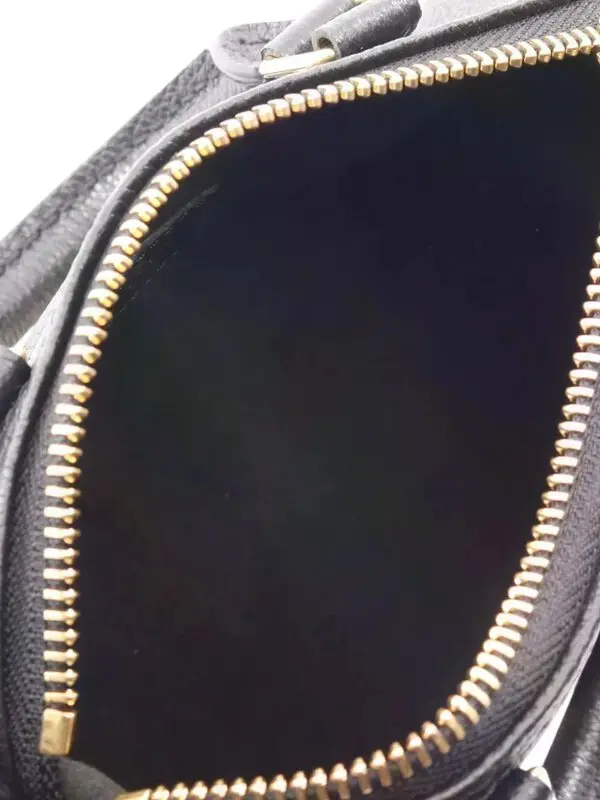 LOUIS VUITTON Bicolor Monogram Empreinte Nano Speedy Bandouliere Satchel