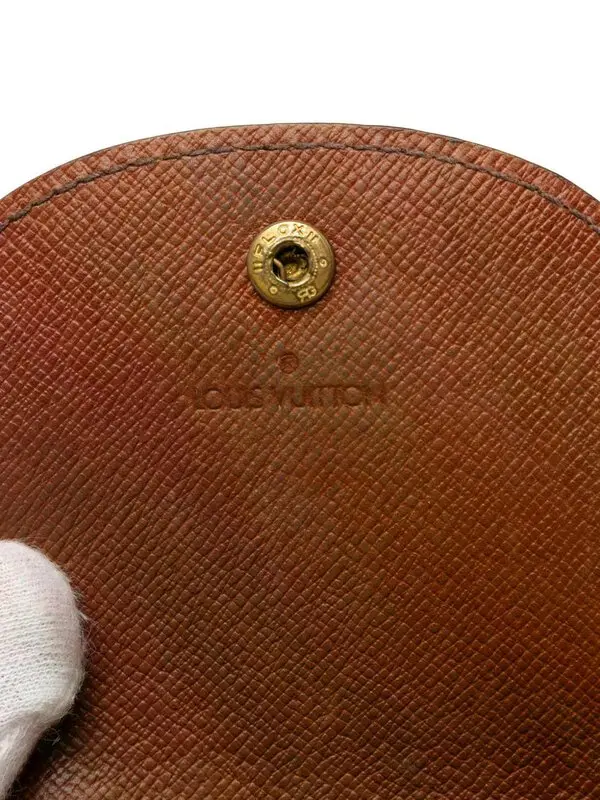 LOUIS VUITTON 2000 Monogram Porte Monnaie Gousset Coin Pouch
