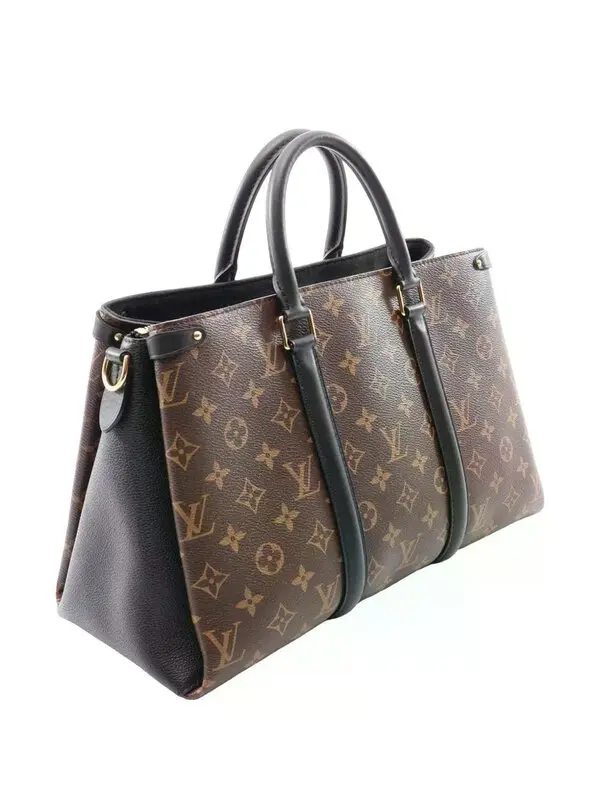 LOUIS VUITTON 2010-2026 Monogram Soufflot Mm Satchel