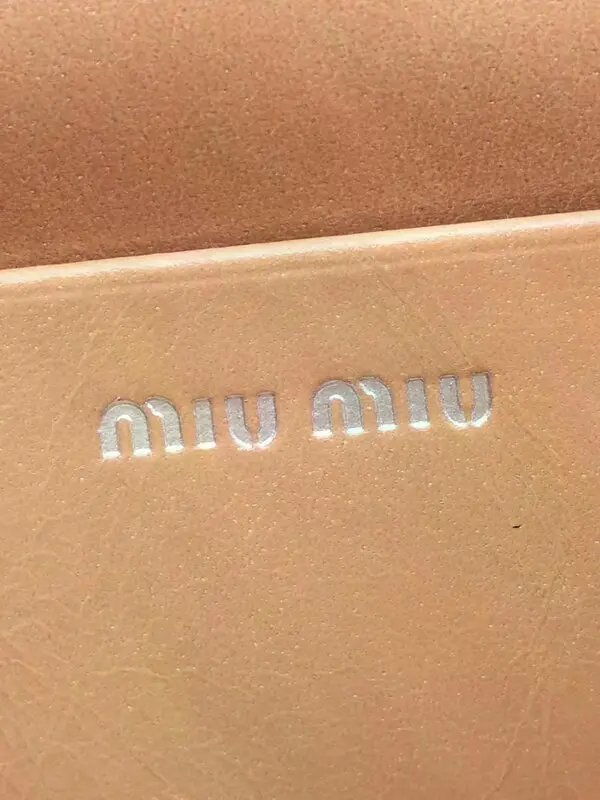 Miu Miu 2010-2026 Vitello Shine Crossbody Bag