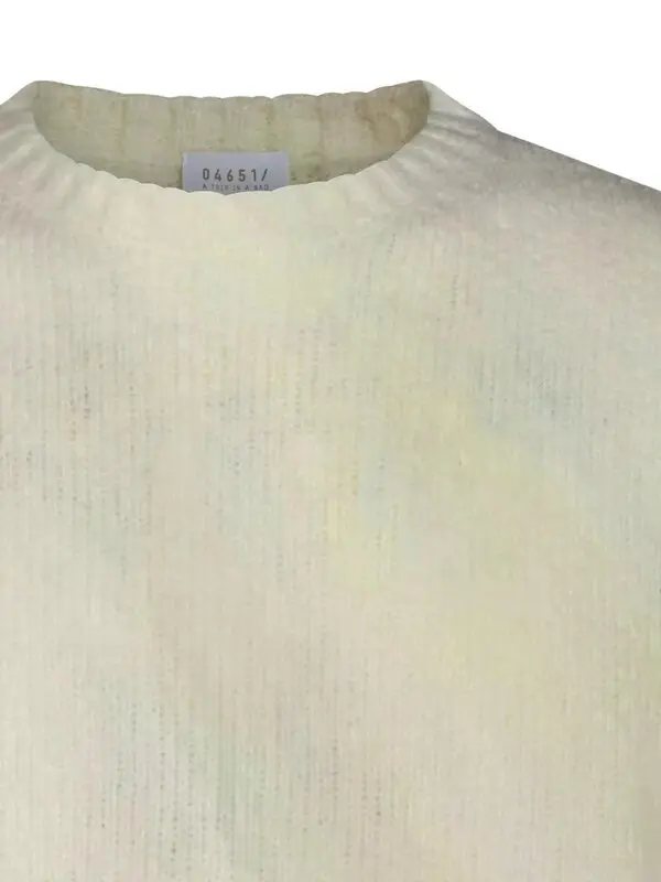 04651 / A TRIP IN A BAG Ribbed-trim Sweater