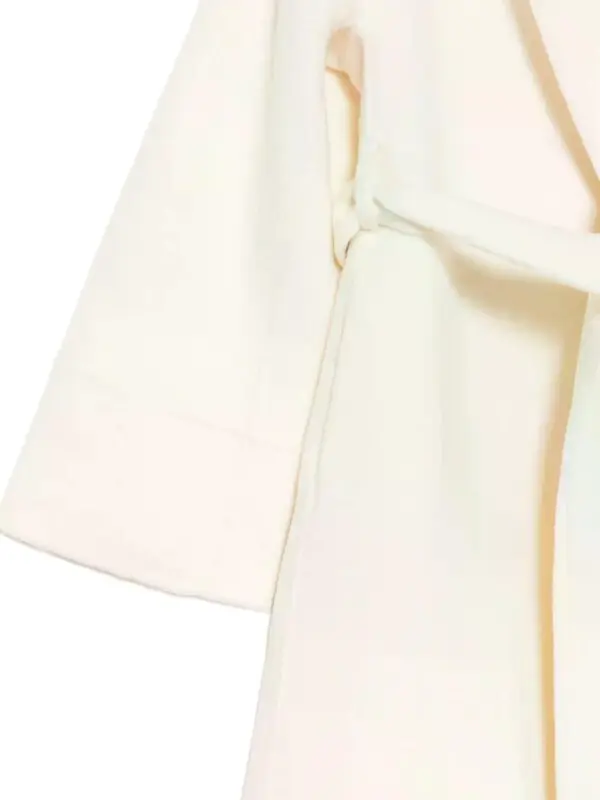 SIMONA CORSELLINI Belted Wide-sleeve Coat