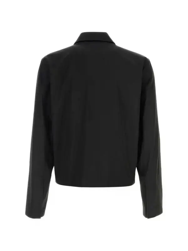 Gucci Zip-up Collared Jacket - Black