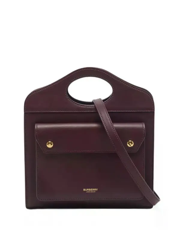 Burberry Mini Pocket Tote Bag - Red