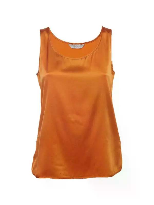 Max Mara Leisure Satin Tank Top