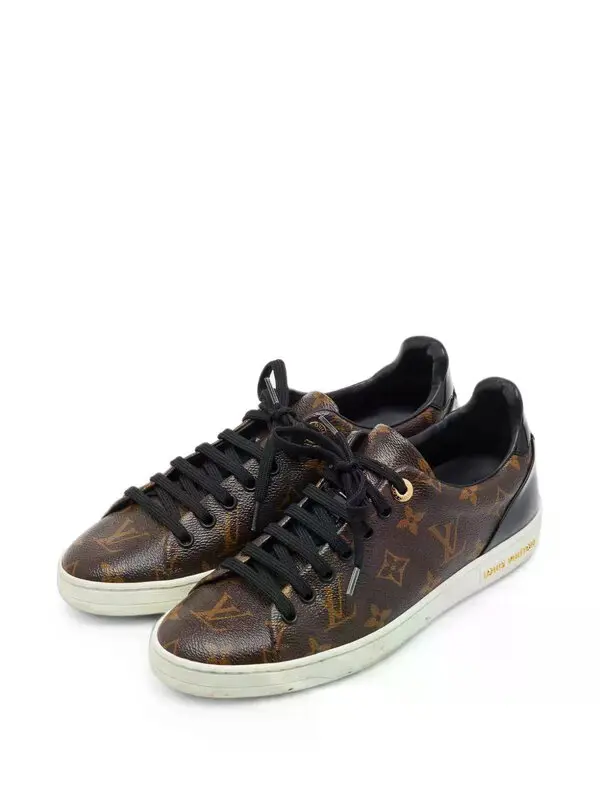 LOUIS VUITTON Frontrow Monogram Canvas Sneakers