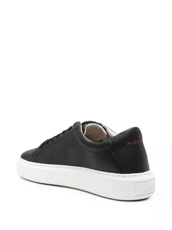 ALEXANDER SMITH Logo-embossed Leather Sneakers
