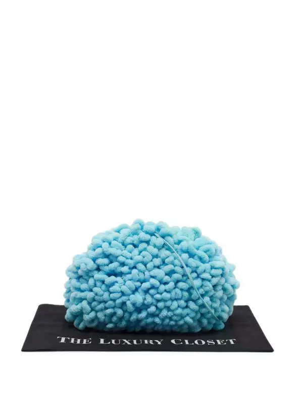 Bottega Veneta The Pouch Chenille Clutch Bag