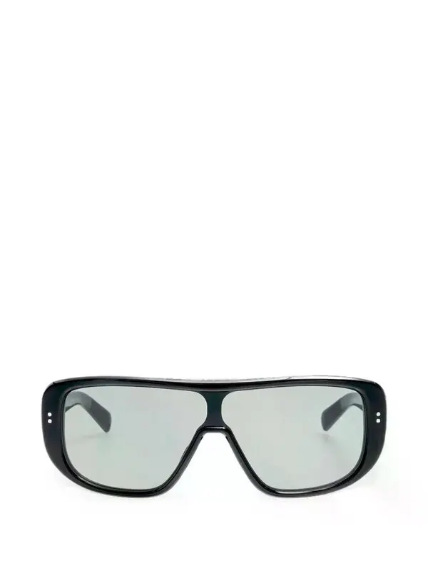 Jacquemus Logo-print Sunglasses - Black