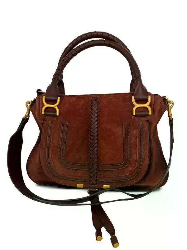 Chloé Marcie Handbag - Brown
