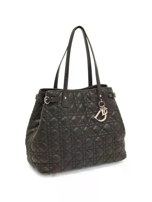 Dior 2012 Medium Panarea Leather Tote Bag