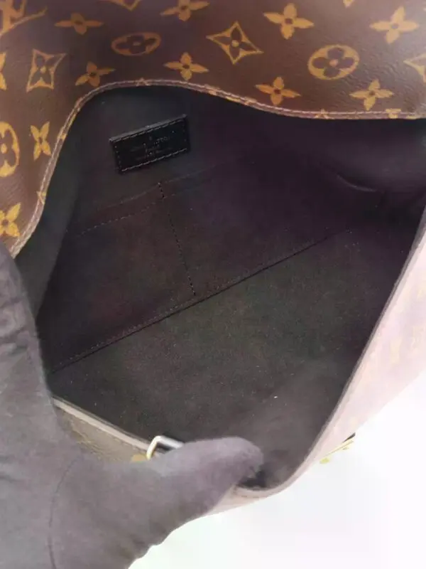 LOUIS VUITTON Monogram Sac Triangle Pm Shoulder Bag