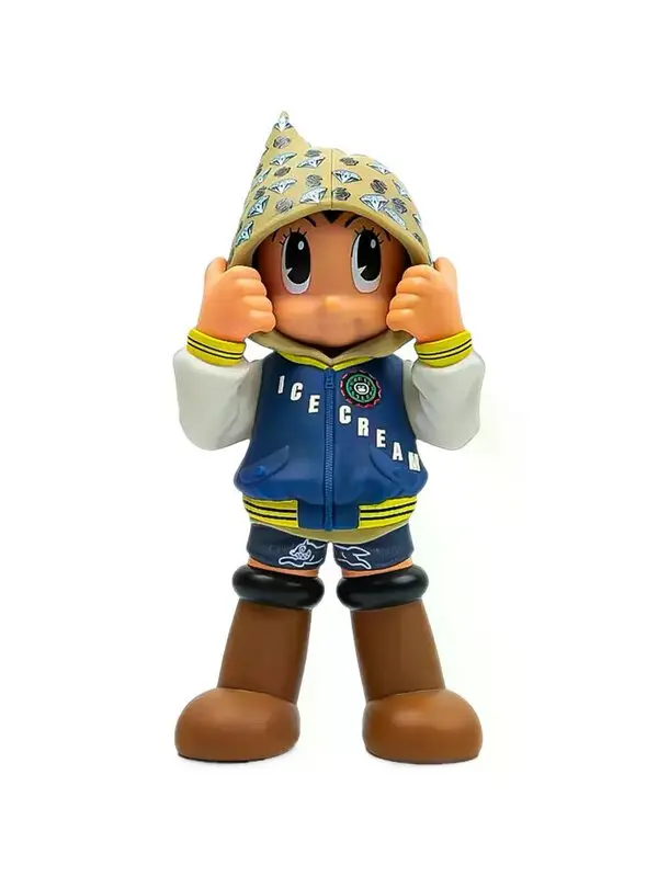 MEDICOM TOY X Bbc Astroboy Diamonds & Dollars Figure - Blue