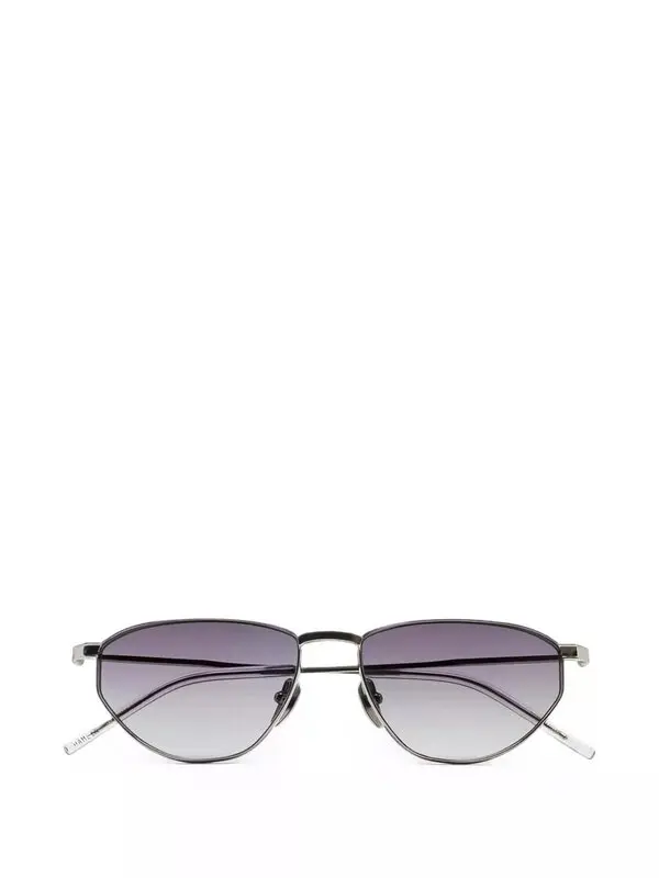 KALEOS Hamlin Geometric Frame Sunglasses - Silver