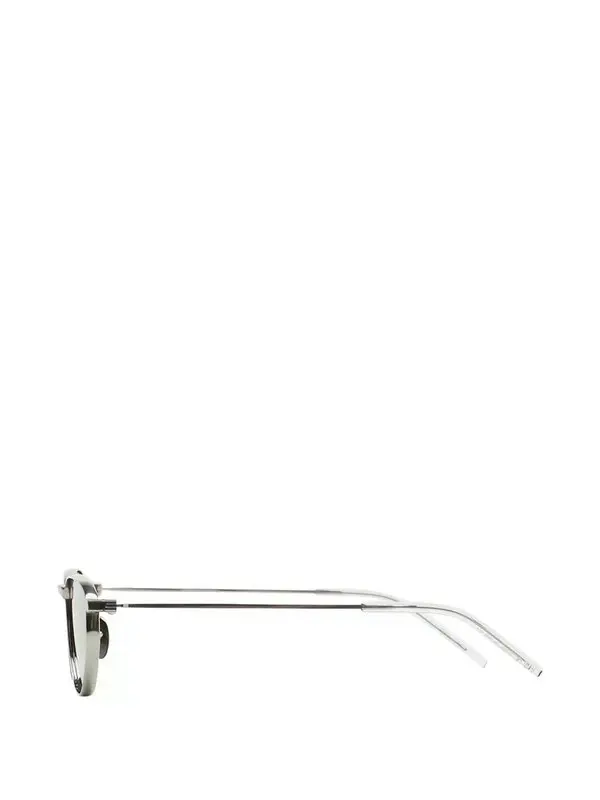 KALEOS Hamlin Geometric Frame Sunglasses - Silver