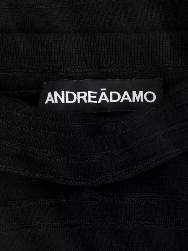 ANDREĀDAMO Ribbed-knit Maxi Skirt