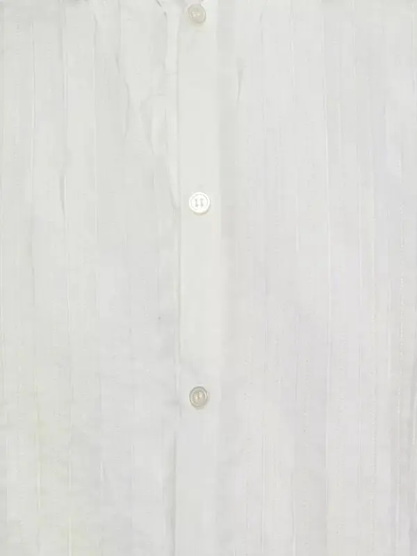 Bottega Veneta Pintuck Long-sleeve Shirt
