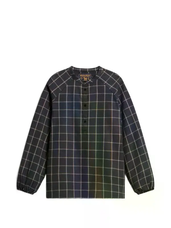 Woolrich Check Flannel Blouse - Grey