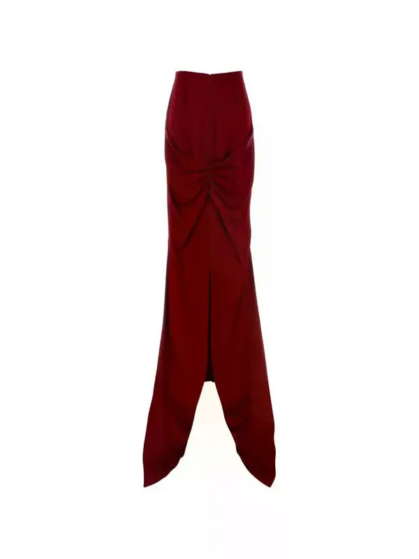 Valentino Garavani Solid Cady Raso Skirt