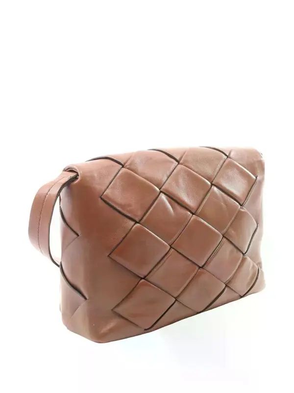 Miu Miu 2010-2026 Woven Leather Crossbody Bag