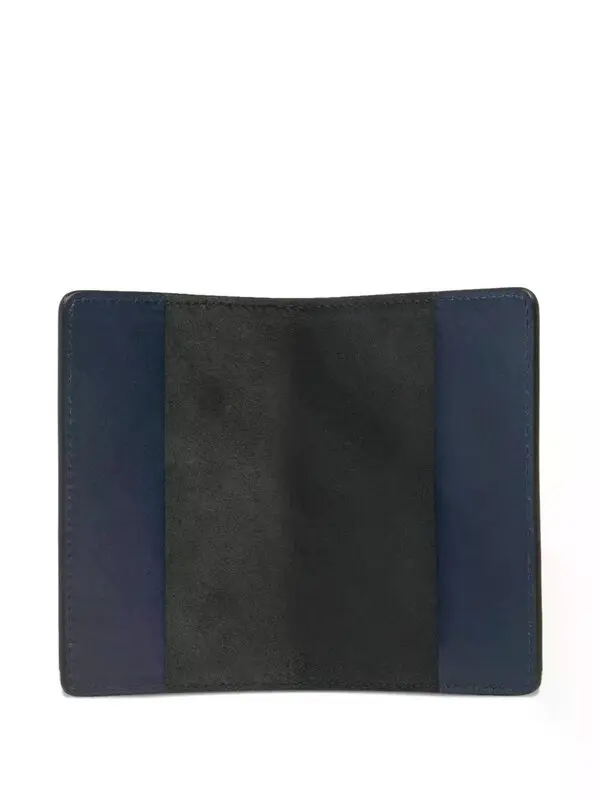 THE BRIDGE Logo-print Leather Passport Holder