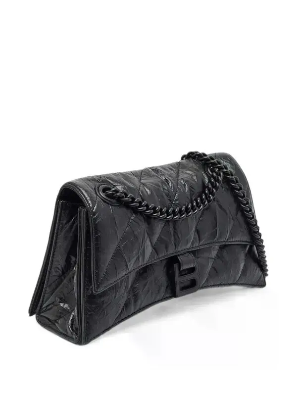Balenciaga Crush Crinkled Shoulder Bag