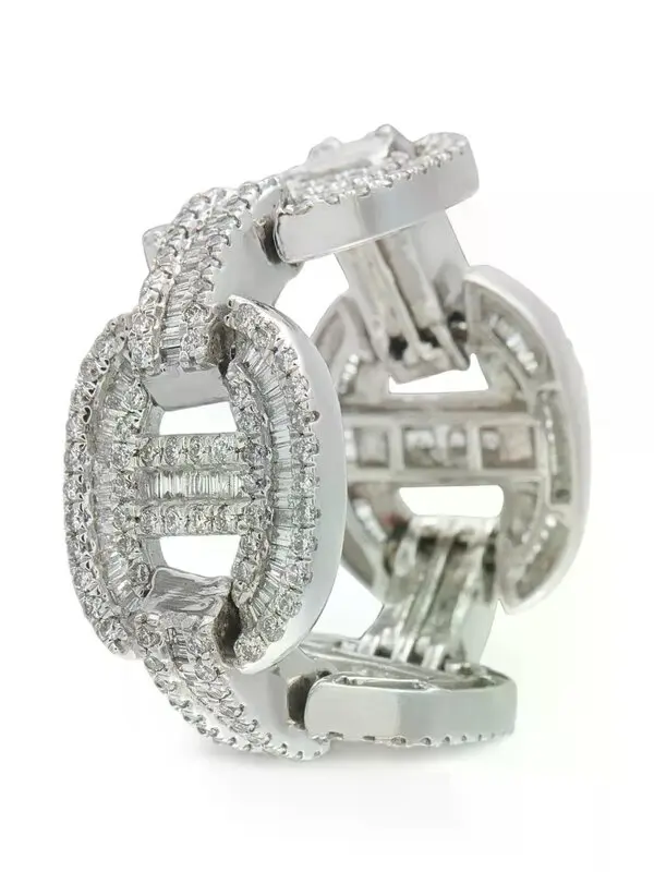 LB EXCLUSIVE Link-design Diamond Ring