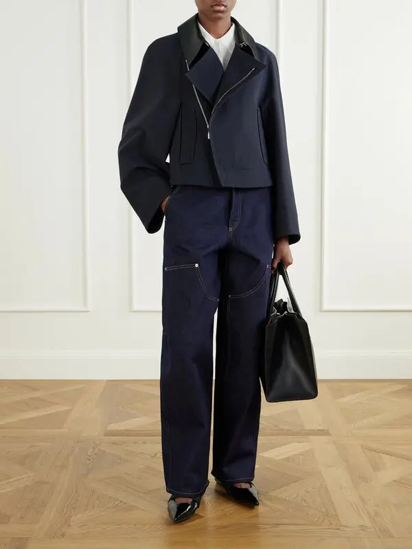 Givenchy Rialto Mid-rise Wide-leg Jeans
