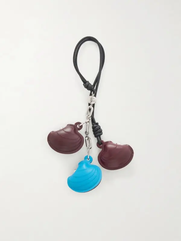 Loewe Shell Leather Bag Charm