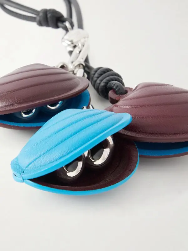 Loewe Shell Leather Bag Charm