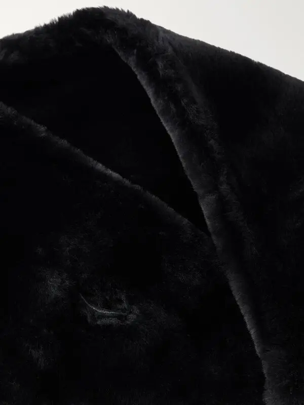 Nour Hammour Sena Shearling Scarf