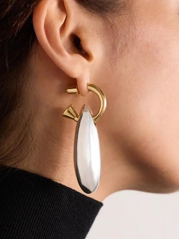 Bottega Veneta Gold-plated And Earrings