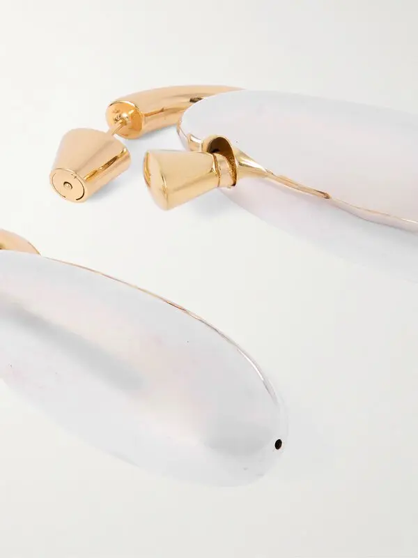 Bottega Veneta Gold-plated And Earrings