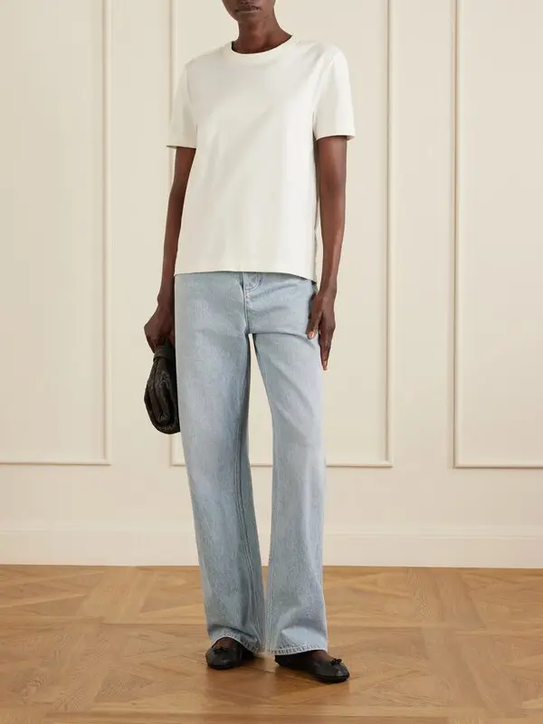 Bottega Veneta Fantasmina Leather Ballet Flats