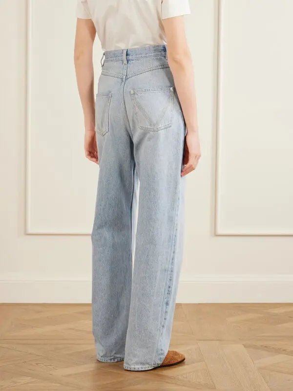 Bottega Veneta Sky High-rise Wide-leg Jeans